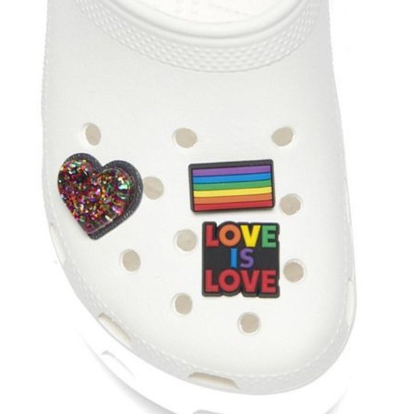 CROCS | Shoes | Crocs Uniquely You Rainbow Pride Celebration Jibbitz ...